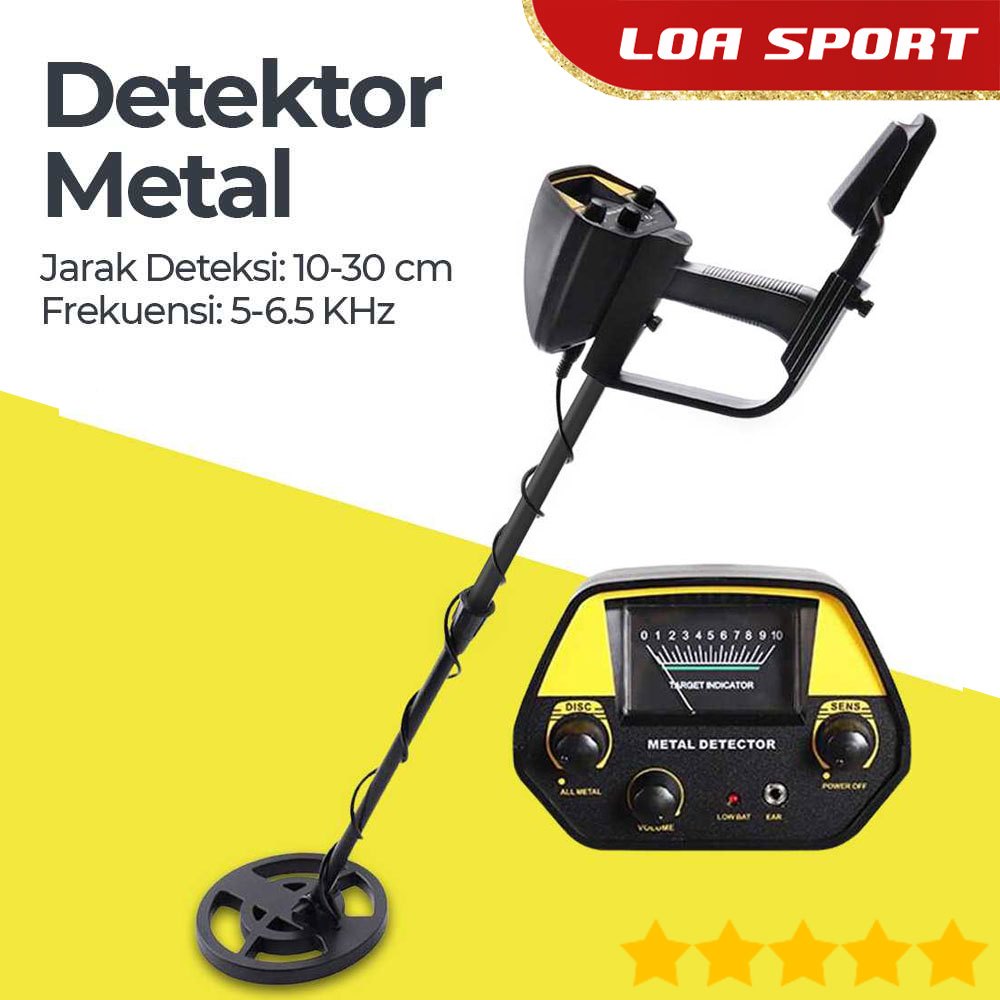 Jual Alat Pendeteksi Emas Metal Detector Gold Silver Kedalaman 10 - 30 ...