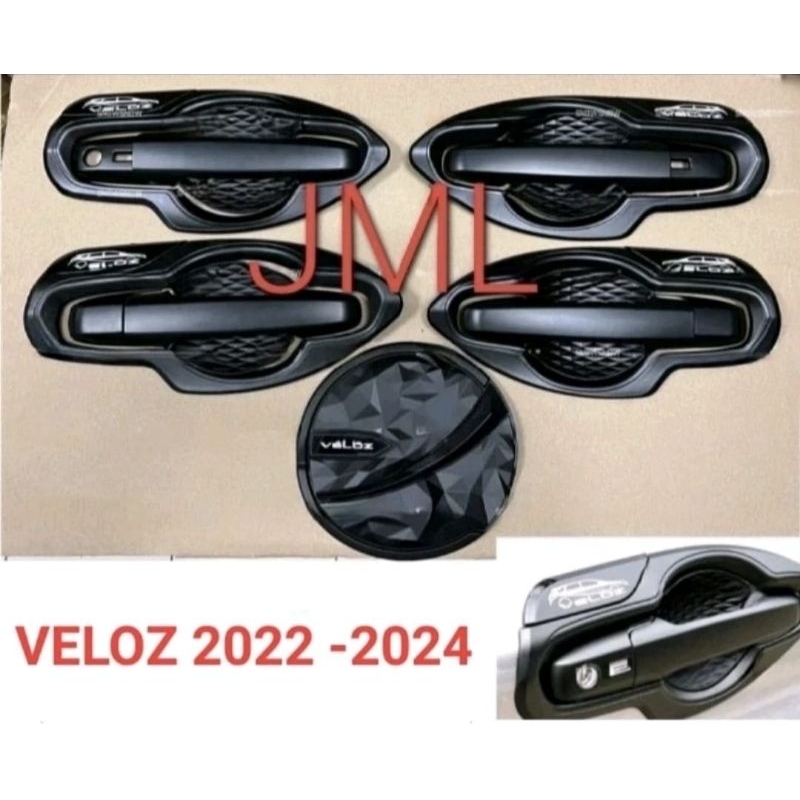 Jual Paket handle+outer+tank cover hitam doff Veloz 2022 - 2024. | Shopee Indonesia
