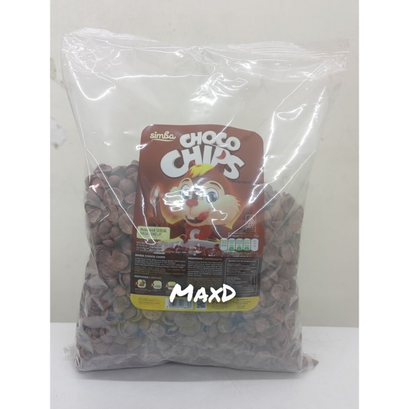 Jual Simba Choco Chips Sereal Rasa Cokelat 950 gr 1 Bks | Shopee Indonesia