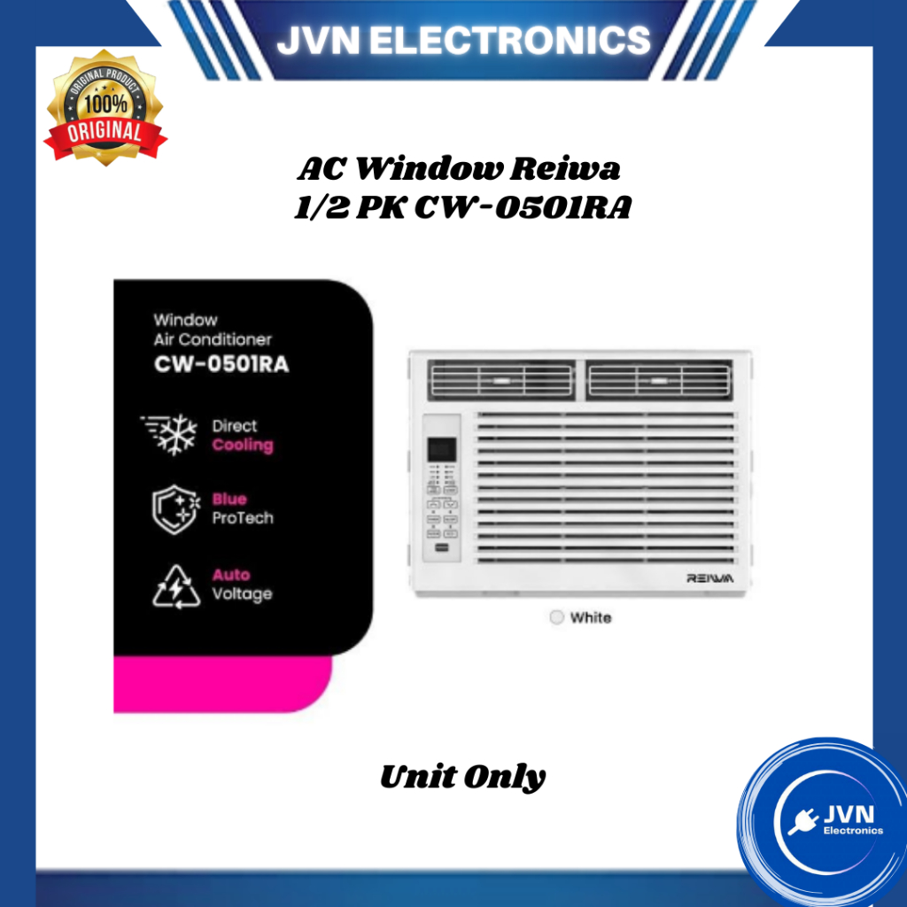 Jual AC Window Reiwa 1/2 PK CW-0501RA | Shopee Indonesia