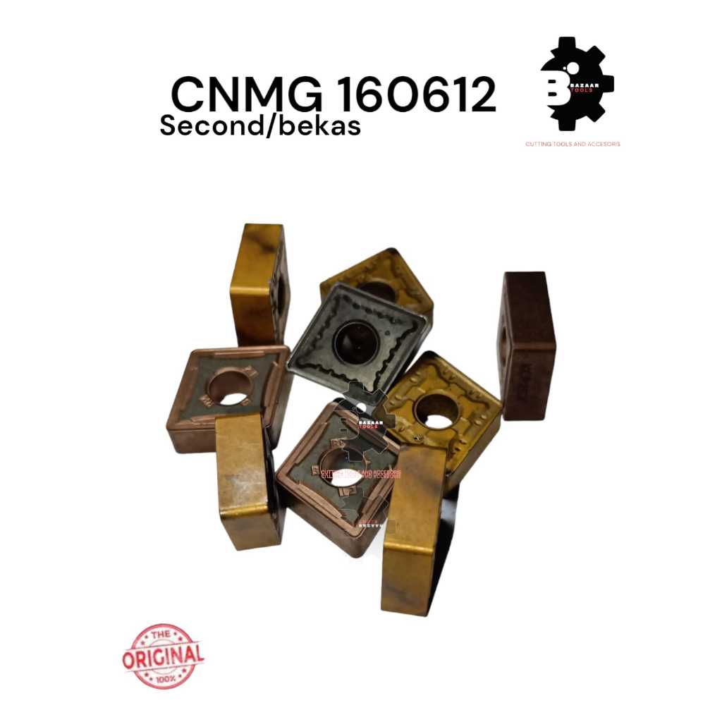 Jual INSERT CNMG 160612 SECOND HAND/BEKAS - Insert Pahat Bubut - Pisau Pahat - Bekas- Second ...