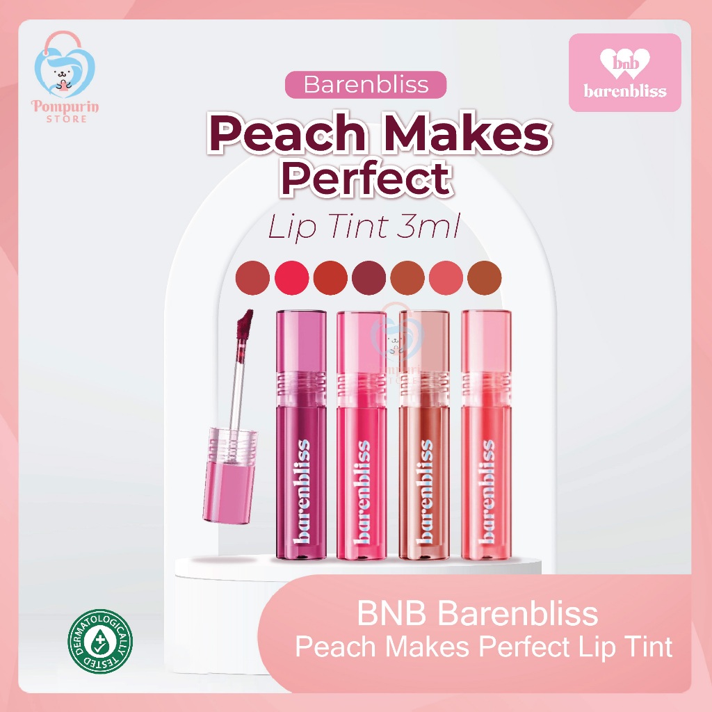 Jual BNB Barenbliss Peach Makes Perfect Lip Tint 3ml - Stain Tahan up to 12 Jam - Melembabkan ...