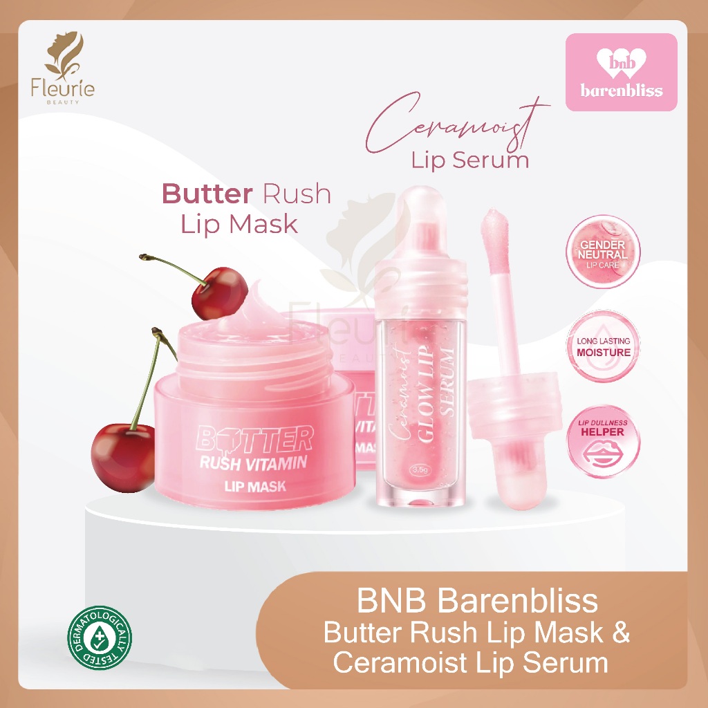 Jual BNB Barenbliss Butter Rush Vitamin Lip Mask / Ceramoist Glow Lip ...