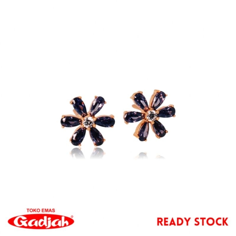 Jual Giwang Emas Tusuk Bunga Kertas Kelopak Mata - Toko Emas Gadjah ...