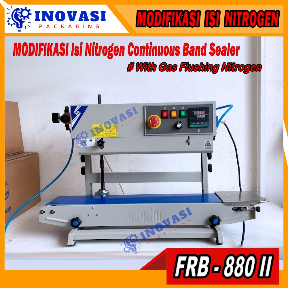 Jual Modifikasi Mesin Press Plastik Continuous Band Sealer Nitrogen ...