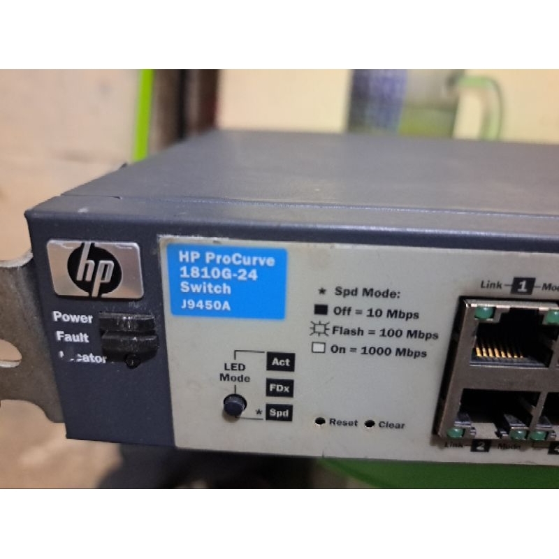 Jual Hp ProCurve 1810G-24 Swicth hub Gigabit J9450A | Shopee Indonesia