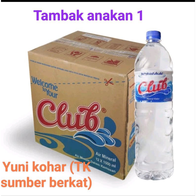 Jual Club botol 1500 ml isi 12 botol | Shopee Indonesia