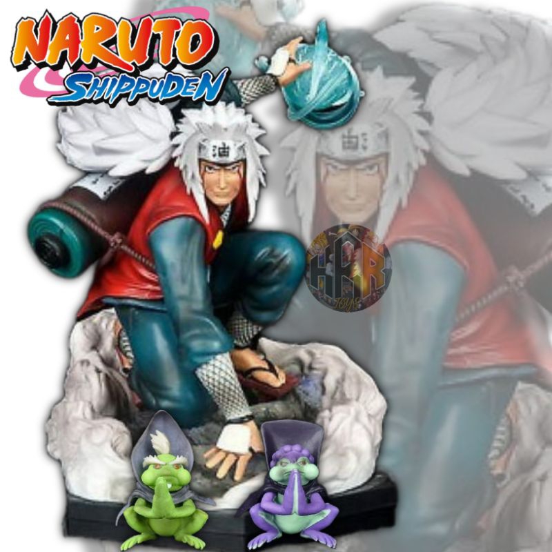 Jual Figur Statue Pertapa Genit Jiraiya Sensei & Katak Pertapa GK ...