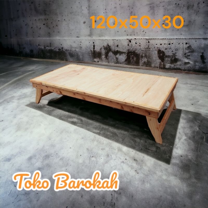 Jual Meja Lipat Lesehan Jumbo PLT 120X50X35 | Bisa CUSTOM | Shopee ...
