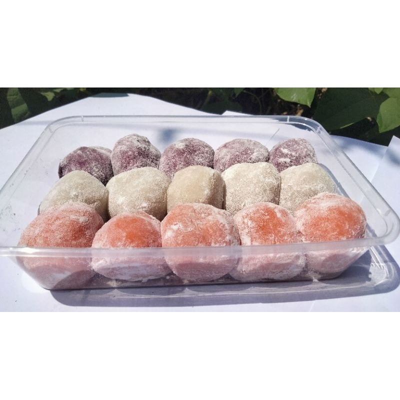 Jual mochi bandung mochi kacang halal isi 15 butir ukuran besar ...