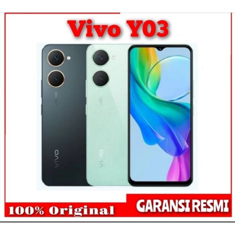 Jual Vivo y03 4/128 garansi resmi | Shopee Indonesia