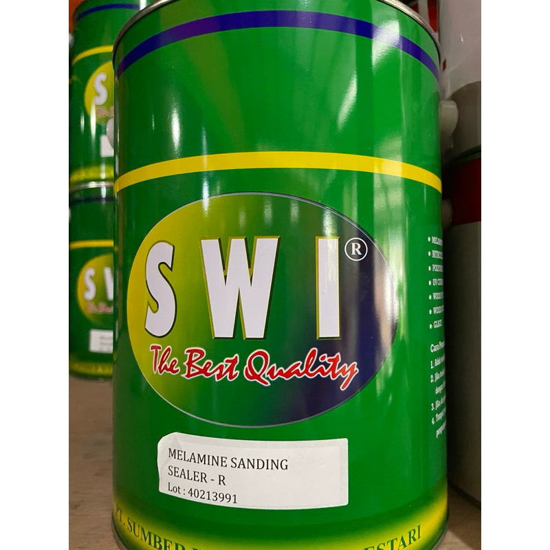 Jual Cat Melamine SWI Refill Kemasan Botol Liter - Sanding, Gloss, Semi ...