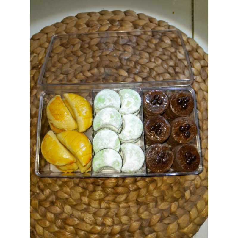 Jual KUE KERING LEBARAN MIX 3 VARIAN (NASTAR BULAN,PUTRI SALJU,KUE ...