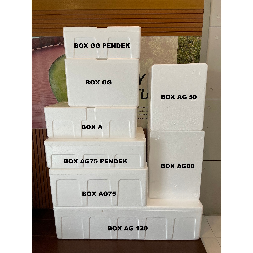 Jual Box Styrofoam BESAR Khusus Grab/Gojek/SPX | Shopee Indonesia