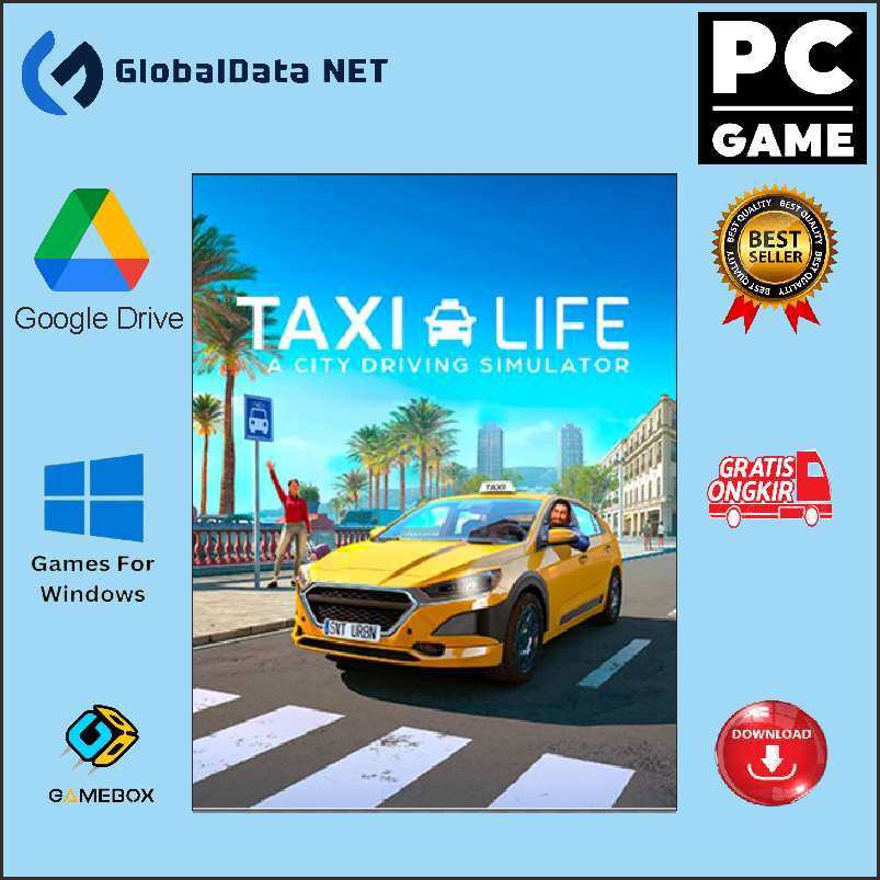 Jual [G-DRIVE] Taxi Life A City Driving Simulator - PC Game | Shopee ...