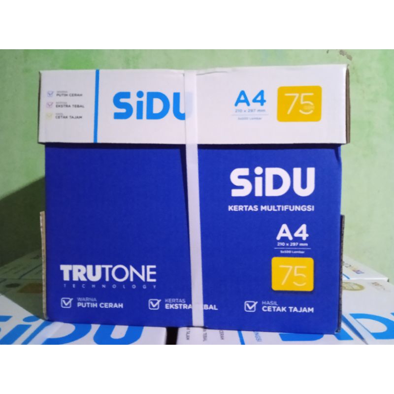 Jual Kertas HVS SIDU 75GSM | Shopee Indonesia