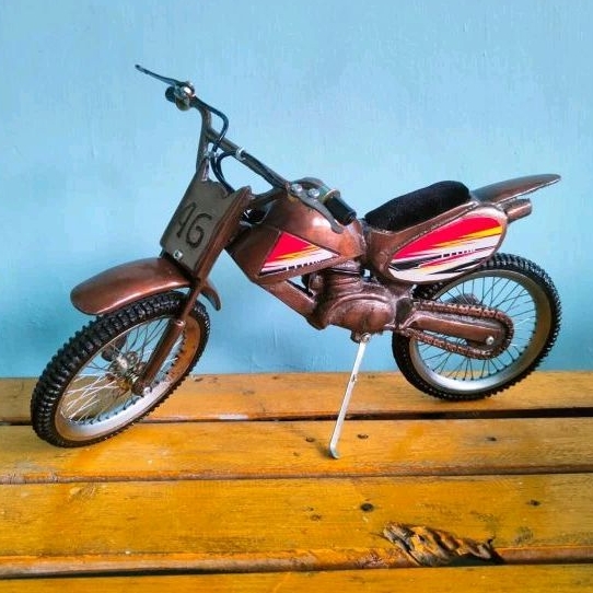 Jual Miniatur motor trail ukuran jumbo 30 cm | Shopee Indonesia