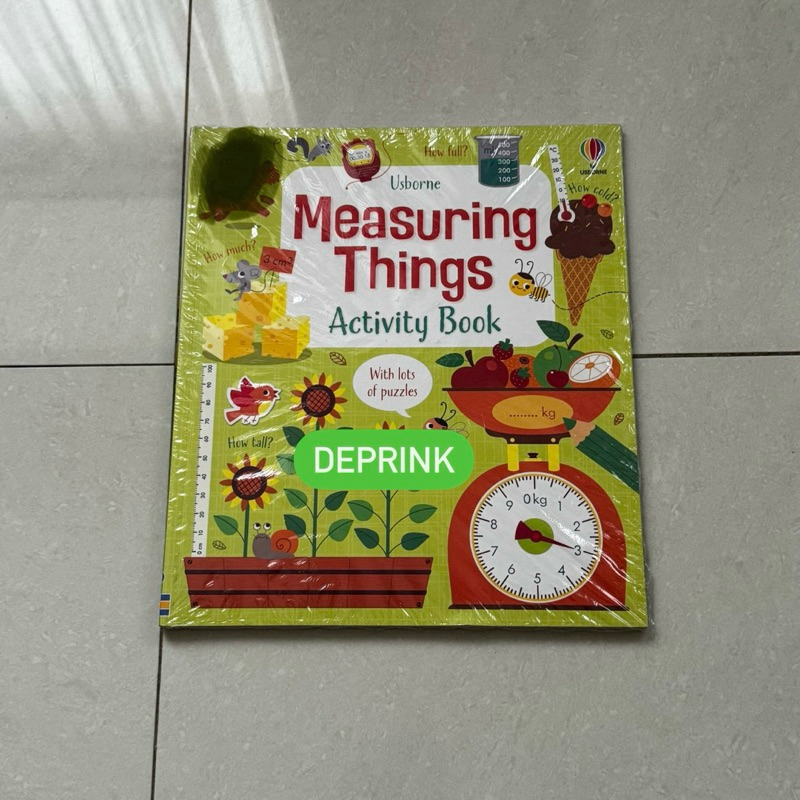 Jual Usborne - MEASURING THINGS ACTIVITY BOOK | Shopee Indonesia