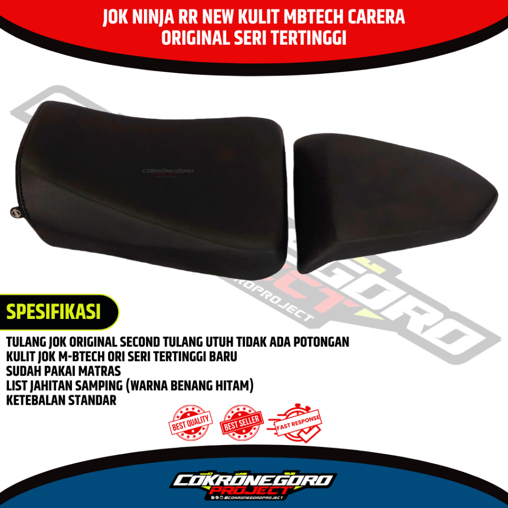 Jual JOK NINJA RR NEW KULIT MBTECH CARERA ORIGINAL SERI TERTINGGI ...