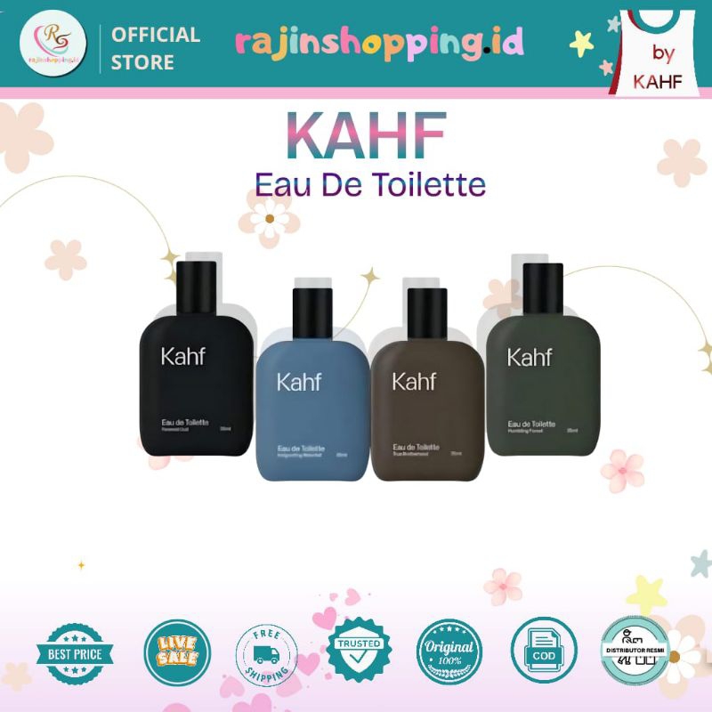 Jual KAHF EAU DE TOILETTE 35ML & EAU DE PARFUM | Shopee Indonesia