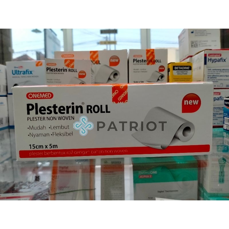 Jual Plesterin Roll Onemed Ukuran 5cm x 1m, 5cm x 5m, 10cm x 5m, 15cm x ...