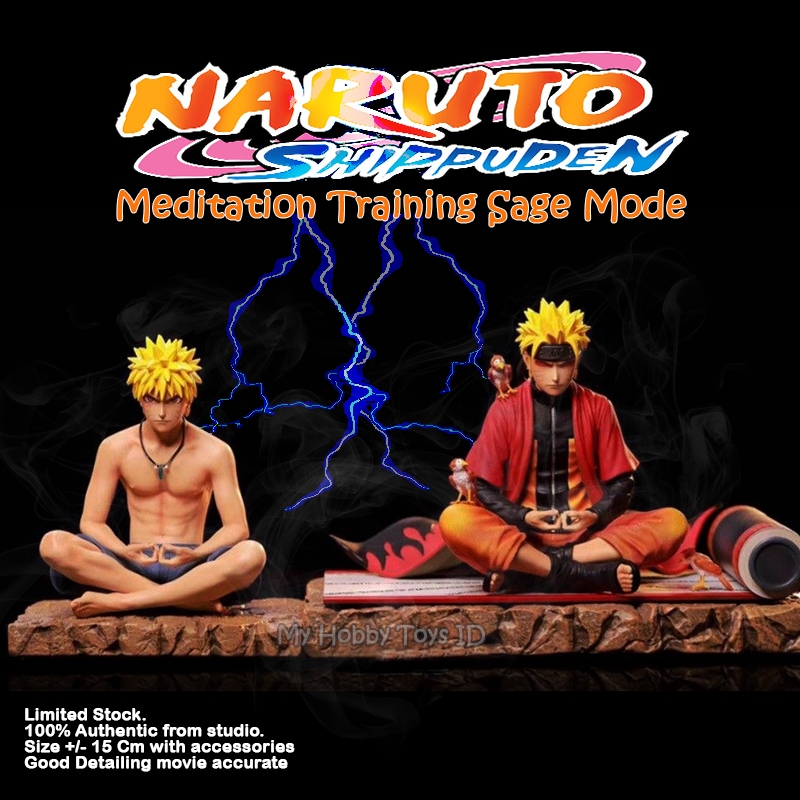 Jual Action Figure Anime Manga Statue Naruto Shippuden Uzumaki Training ...