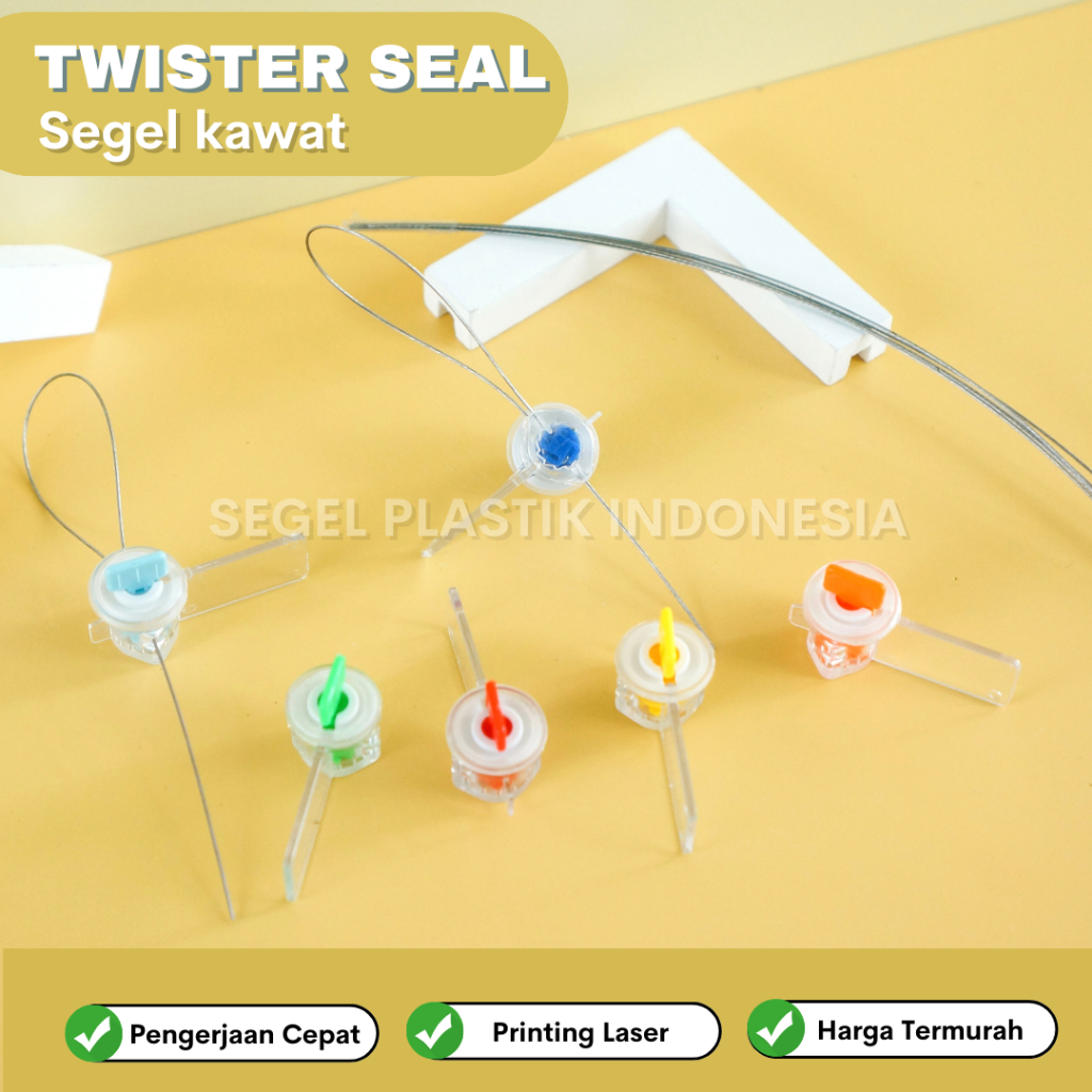 Jual Segel Kawat Twister seal anti jebol bisa cutom panjang kawat cocok ...