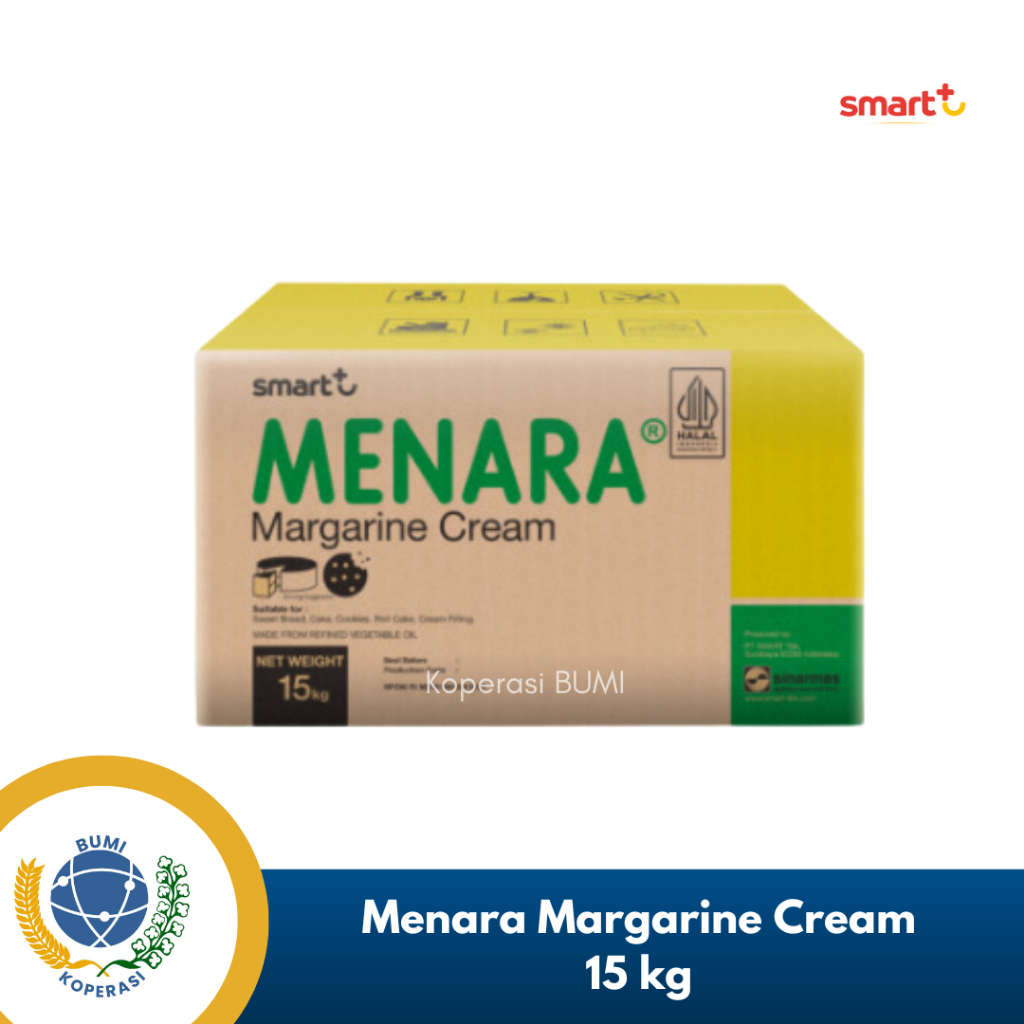 Jual Menara Margarin Margarine Cream 15 Kg | Shopee Indonesia