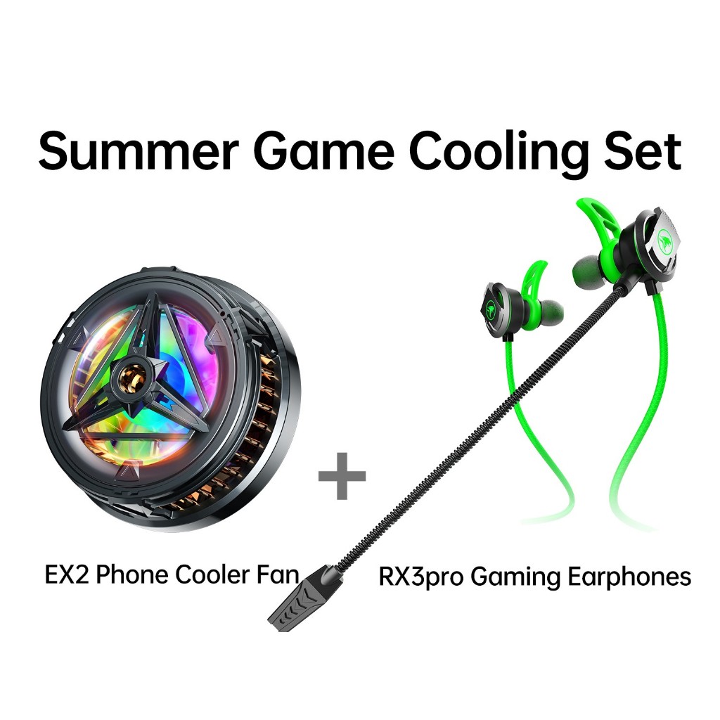 Jual Plextone EX2 + Plextone RX3 Pro Earphone Gaming Cooling Set ...