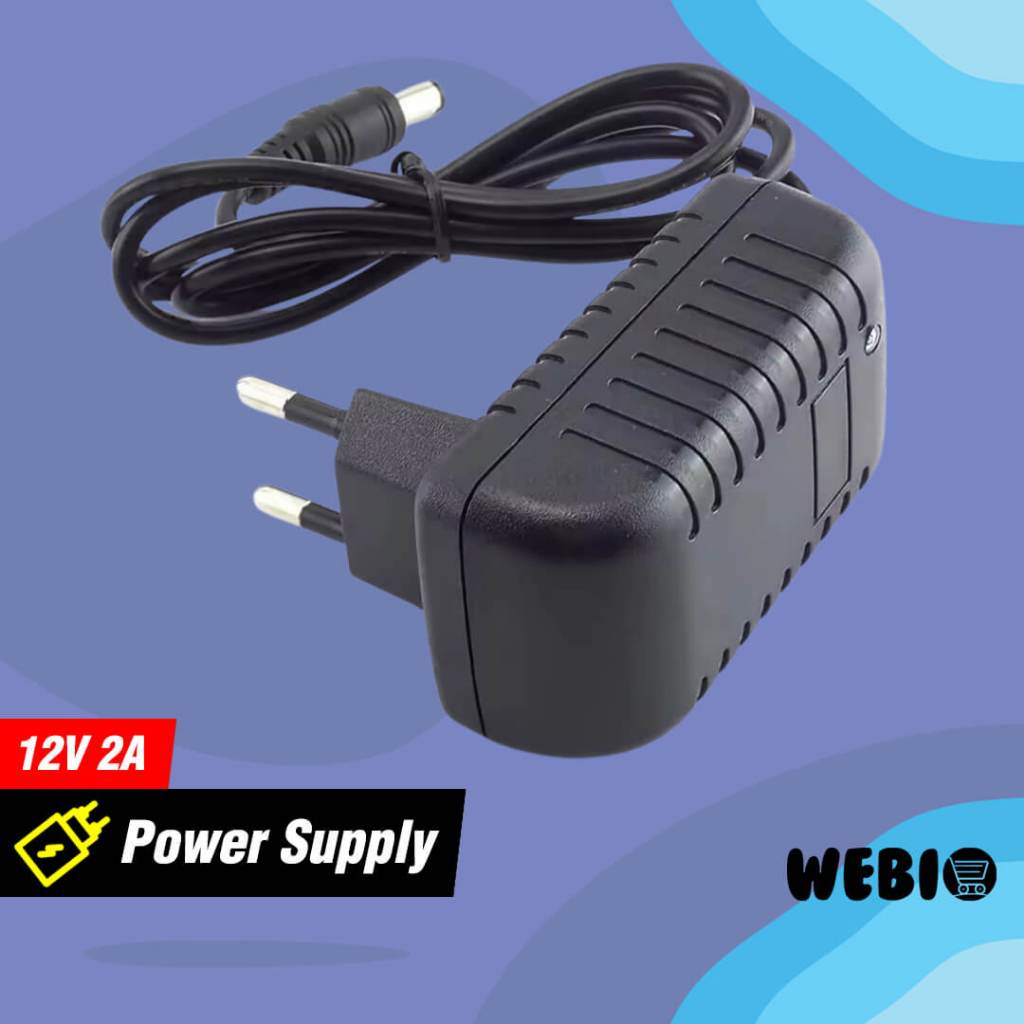 Jual Adaptor 12V 2A Murni Power Supply 12 Volt 2 Ampere | Shopee Indonesia