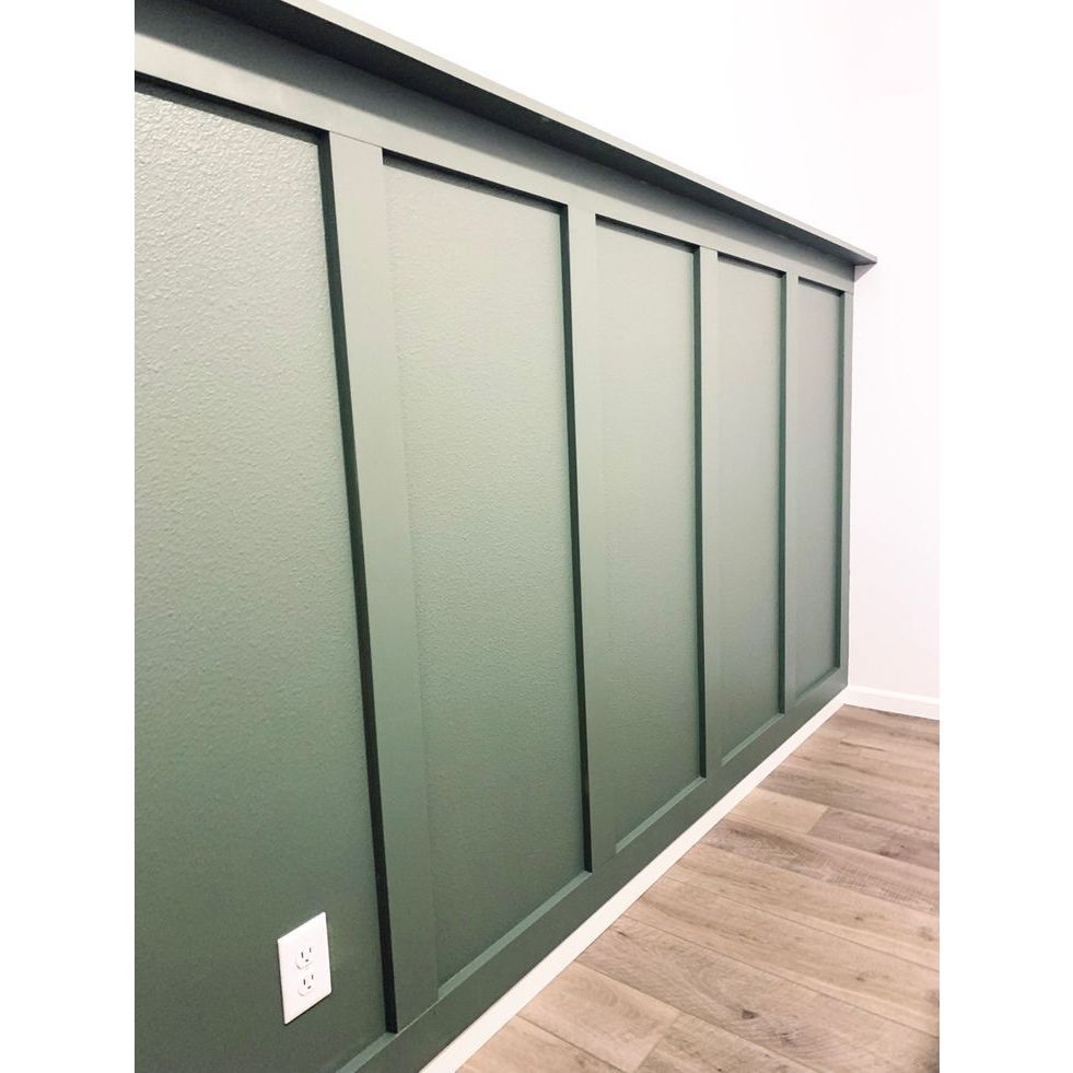 Jual WALL BATTEN HMR HIJAU Tinggi 120cm Lebar 10cm dan 5cm ketebalan ...