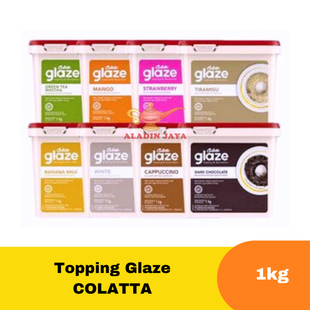 Jual Topping Glaze COLATTA ukuran 1kg Semua Rasa | Shopee Indonesia