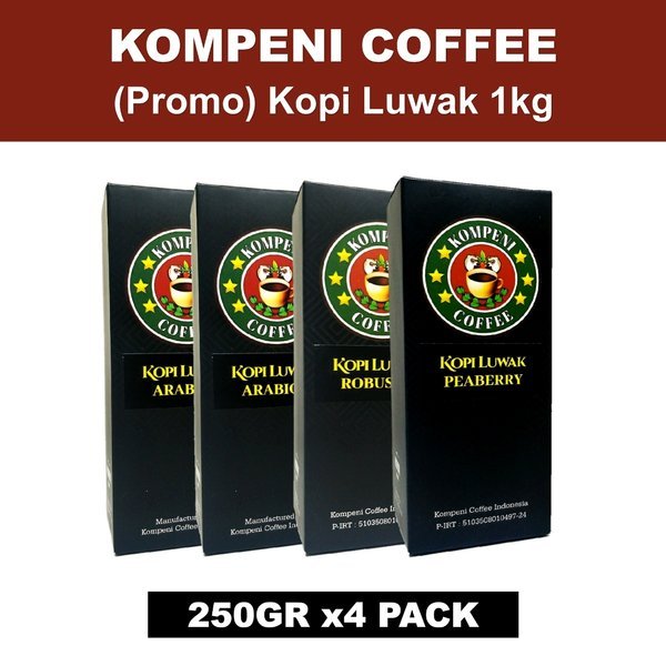 Jual Paket Kopi Luwak Gift 1 kg - Kompeni Coffee | Shopee Indonesia