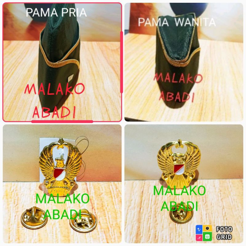 Jual Topi Mutz dan pin mutz kartika eka paksi TNI AD : PAMA ( warna ...