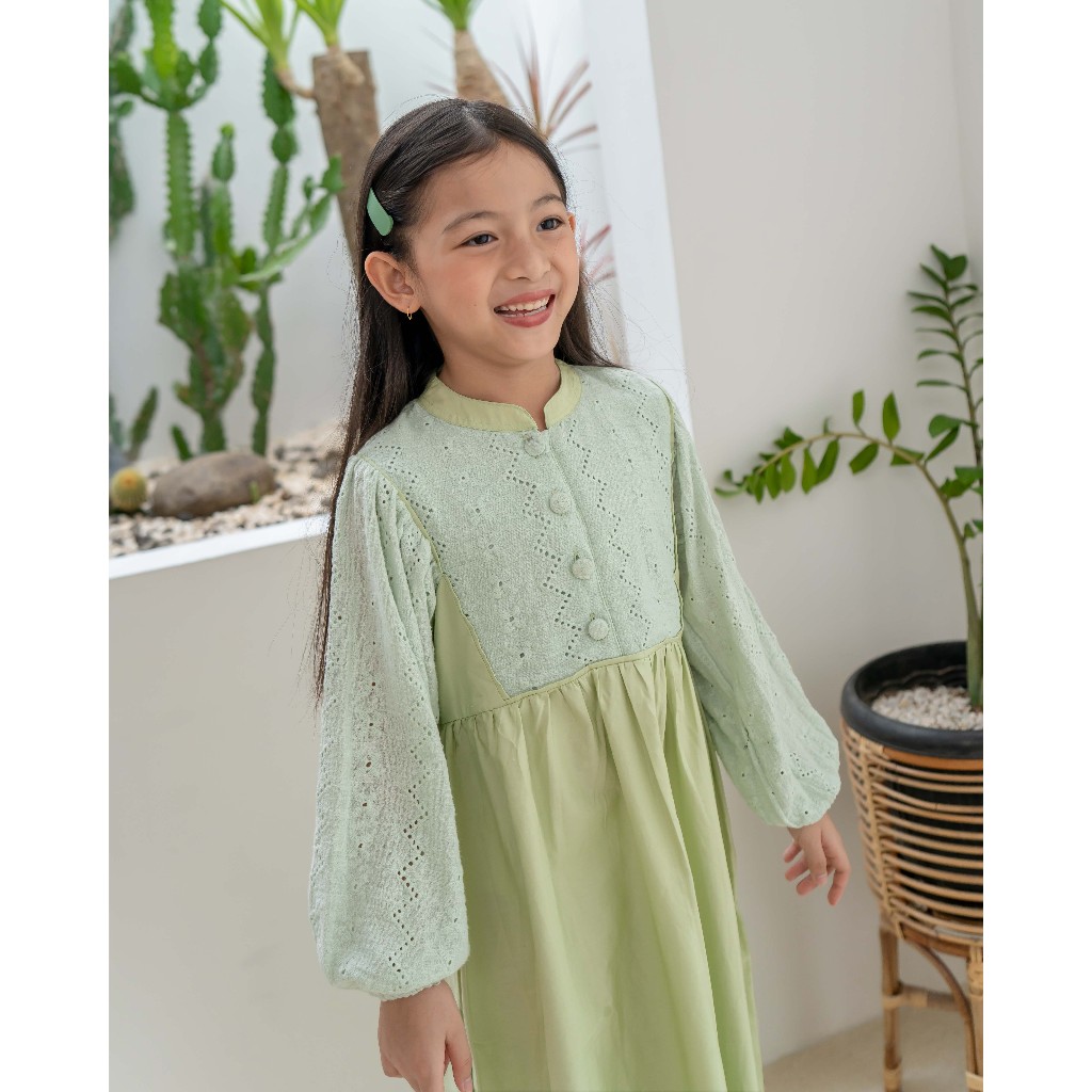 Jual FAIZA MAXI DRESS | Dress Anak Perempuan | Dress Bordir Anak | Baju ...