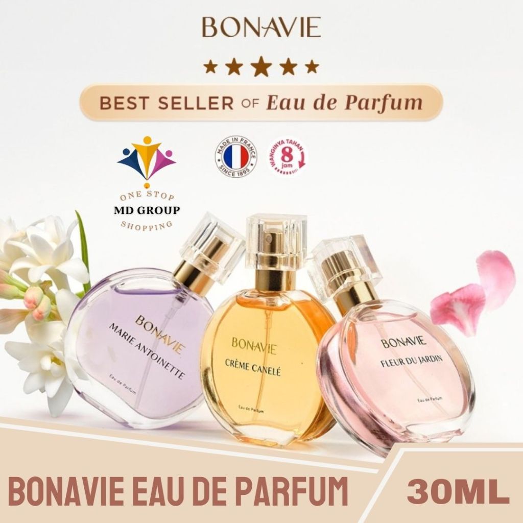 Jual BONAVIE EAU DE PARFUM 30ML ALL VARIANT | Shopee Indonesia