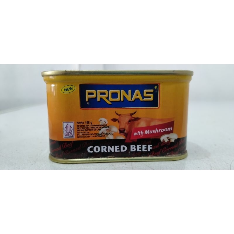 Jual korned sapi pronas with mushroom 198gr | Shopee Indonesia