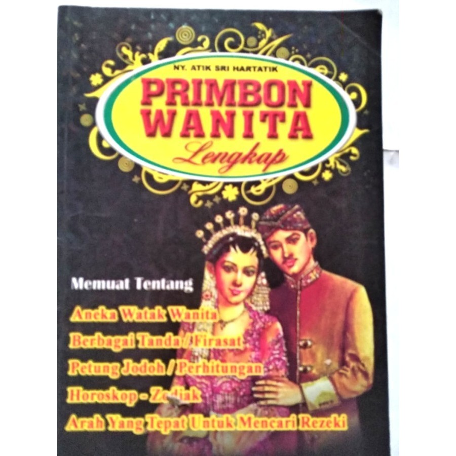 Jual Original bekas PRIMBON WANITA Lengkap - Ny. Atik S. Hartatik | Shopee Indonesia