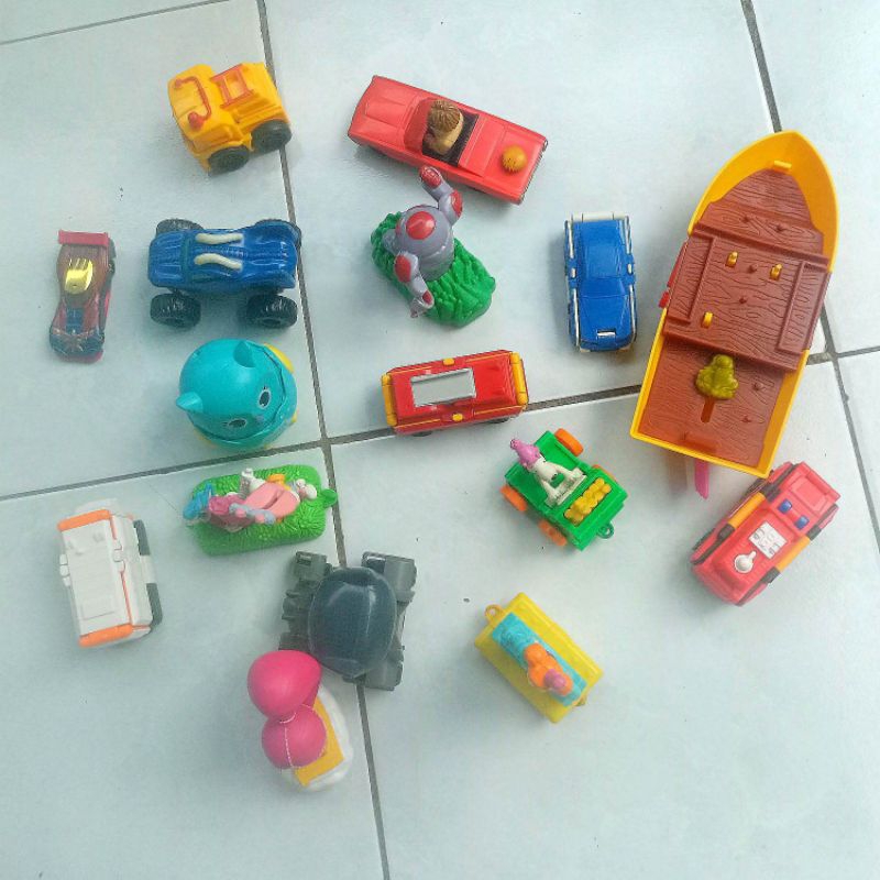 Jual Mainan Happy Meal McDonald`s Mcd Burger King Kfc Hokben A&W 1 Preloved Second Murah ...