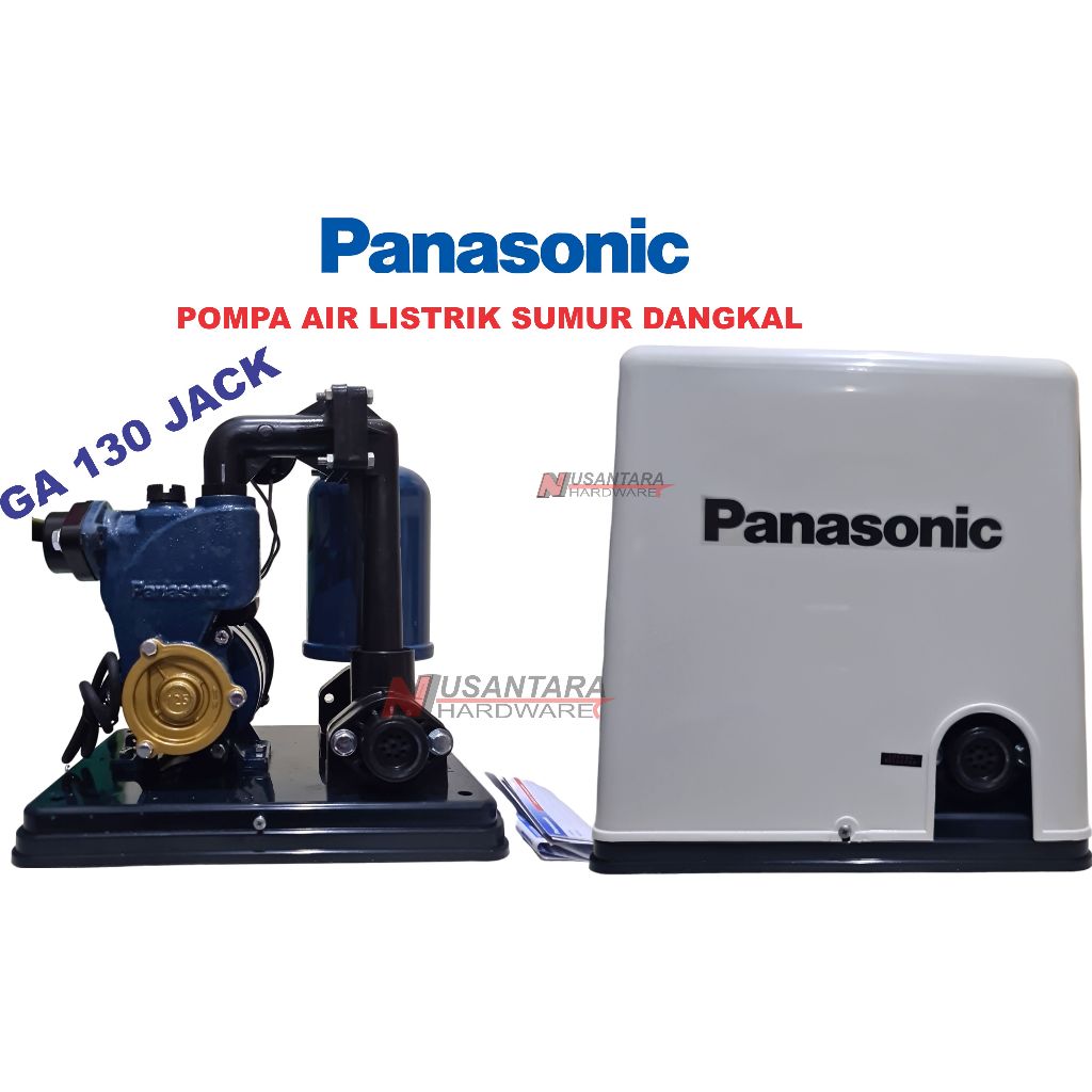 Jual pompa air otomatis panasonic GA 130 JACK,pompa air sumur dangkal ...