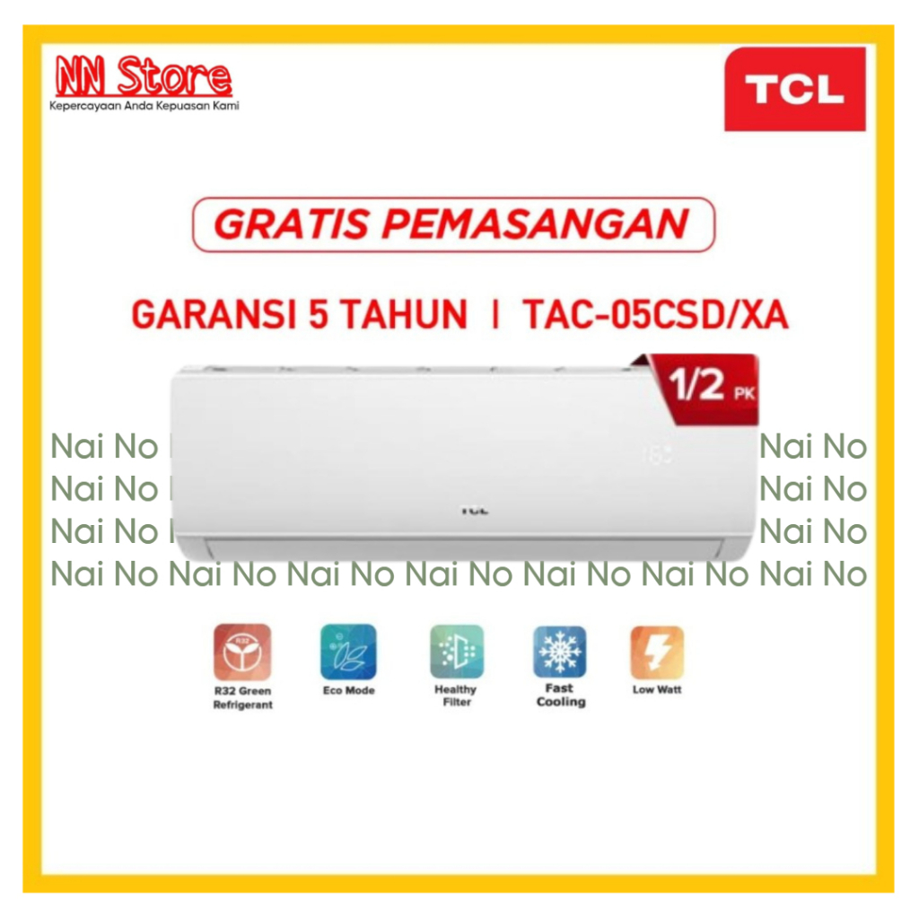 Jual Tcl Ac 1/2 PK TAC-05 CSD - Gratis Pasang | Shopee Indonesia