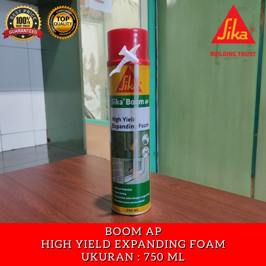 Jual SIKA BOOM AP FOAM 750ML High Yield Expanding Foam | Shopee Indonesia