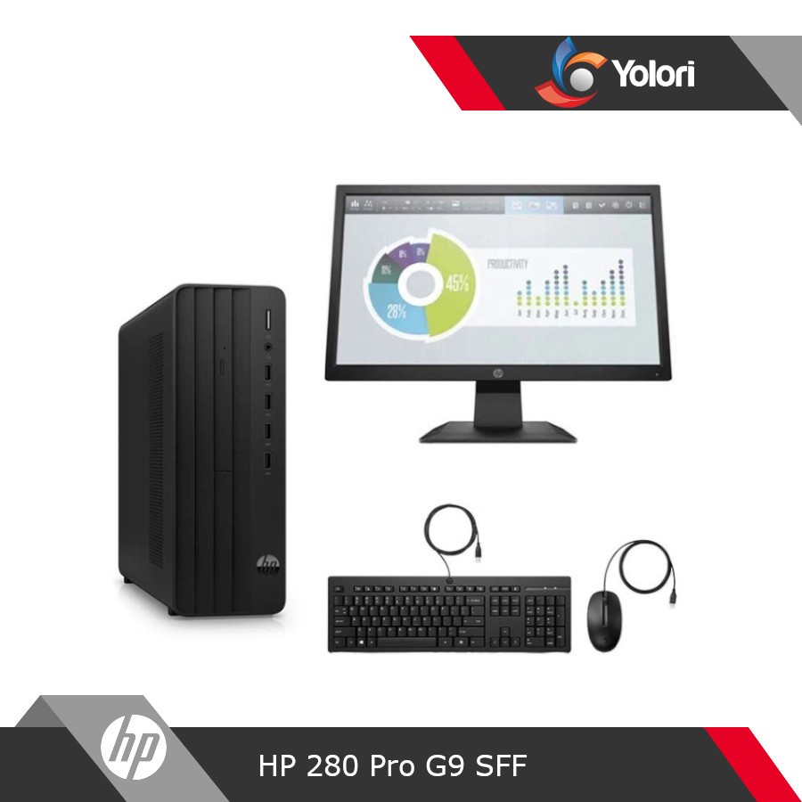 Jual HP PC 280 Pro G9 SFF 9E550PT i5-12400 8GB 512GB UHD Win 11 Pro 19. ...