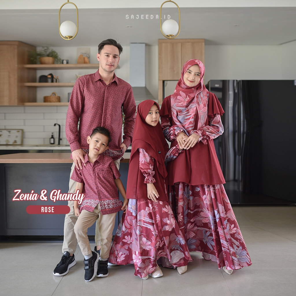 Jual ZENIA & GHADY - ROSE - SAJEEDA | Shopee Indonesia