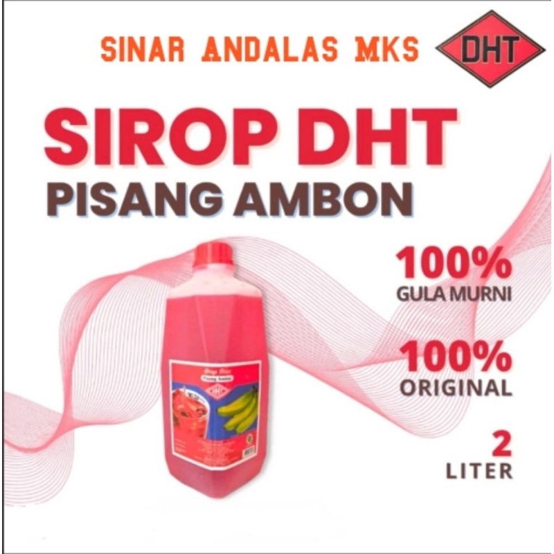Jual Syrup DHT Pisang Ambon Jerigen 2 Ltr | Shopee Indonesia