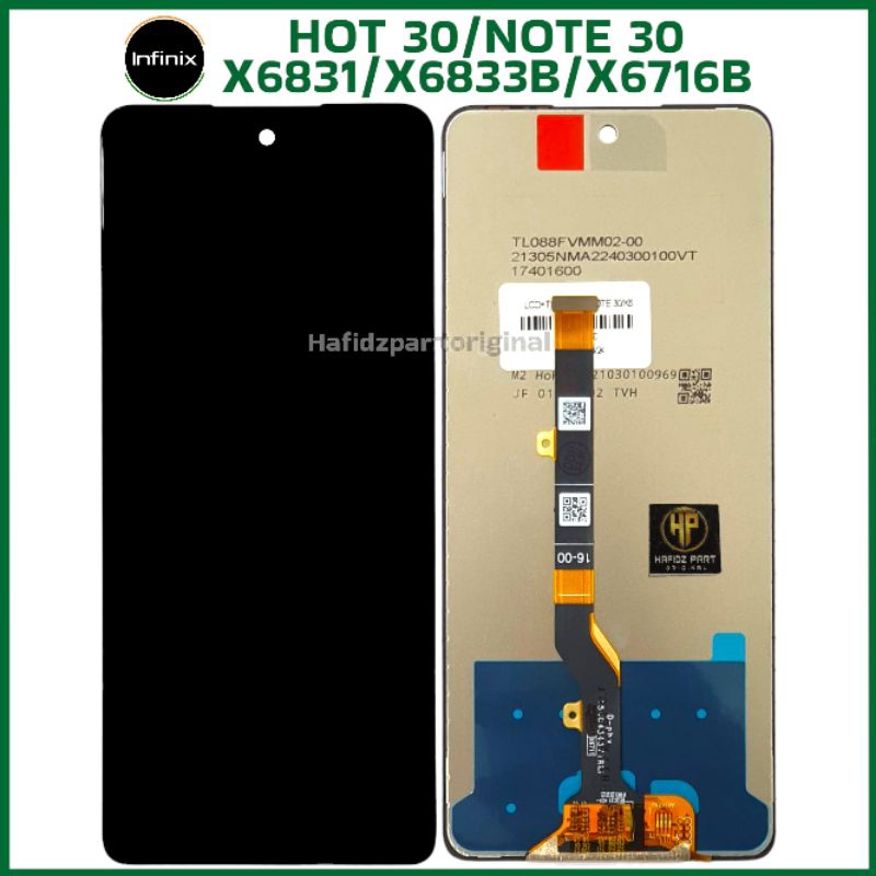 Jual Lcd Touchscreen Infinix Note 30 X6833B / X6716B FULLSET | Shopee ...