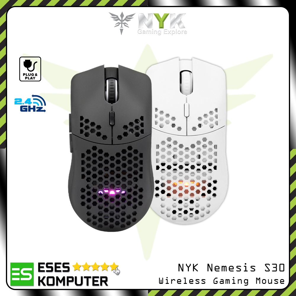 Jual Mouse NYK Nemesis S30 Wireless | Mouse Gaming | Shopee Indonesia