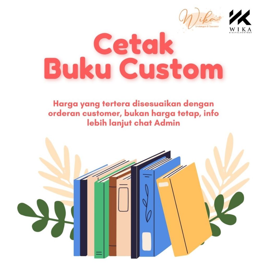 Jual Cetak Buku Custom Satuan | Shopee Indonesia