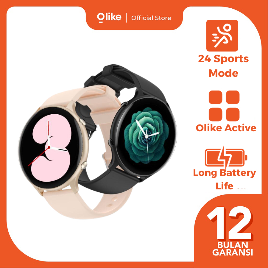 Jual OLIKE Smartwatch Wanita FW1 Waterproof IP68 Health & Sleep ...