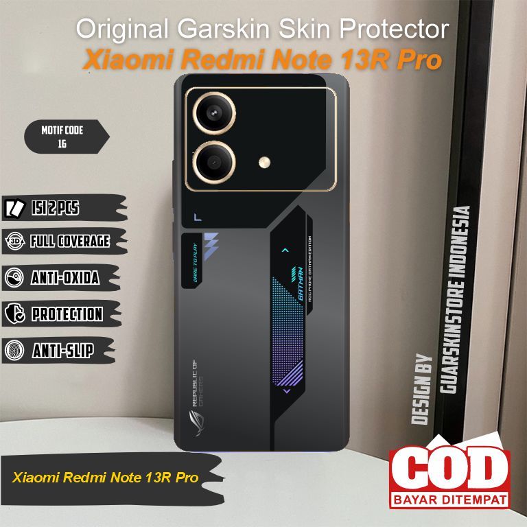 Jual Garskin's Skin Protector Xiaomi Redmi Note 13 Pro Motif 16-20 Bisa ...